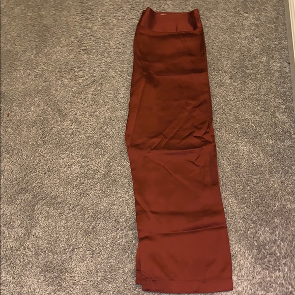 Versus Versace | Pants & Jumpsuits | Versus Versace Red Silk Dress ...